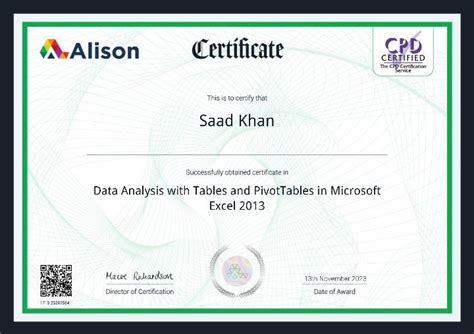 Saad Ali Khan On Linkedin Dataanalysis Excelcertification