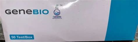 Genebio Typhoid Antibody Rapid Test Kit At Rs 600box Typhoid Test