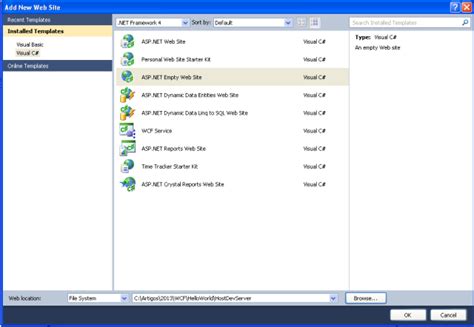 Hospedando O Serviço Wcf Utilizando Aspnet Development Server Devmedia