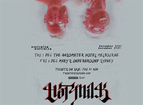 Hot Milk Announce Sydney And Melbourne Headline Shows Spotlight Report