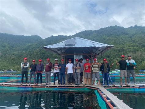 Petani Ikan Bengkulu Utara Pelajari Budidaya Ikan Keramba Di Kawasan