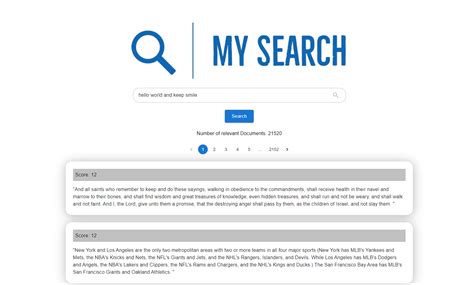 Github Mo Ammadabusafat Searchengine Fullstack The Project Is A Custom Search Engine That