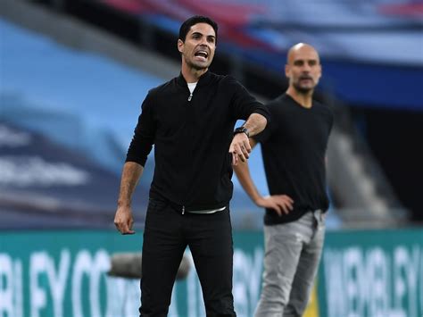 Mikel Arteta Vs Pep Guardiola Head To Head Stats Arsenal Vs Man City