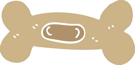 Cartoon Doodle Pet Bone 12143278 Vector Art At Vecteezy