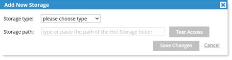 Configuring Screenshot Storage
