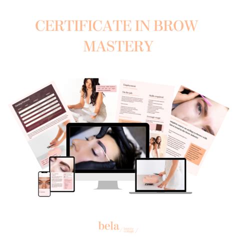 Brow Course Bundle Bela Beauty College