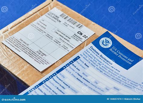 Customs Declaration On A Road Suitcase Editorial Image CartoonDealer 51712860