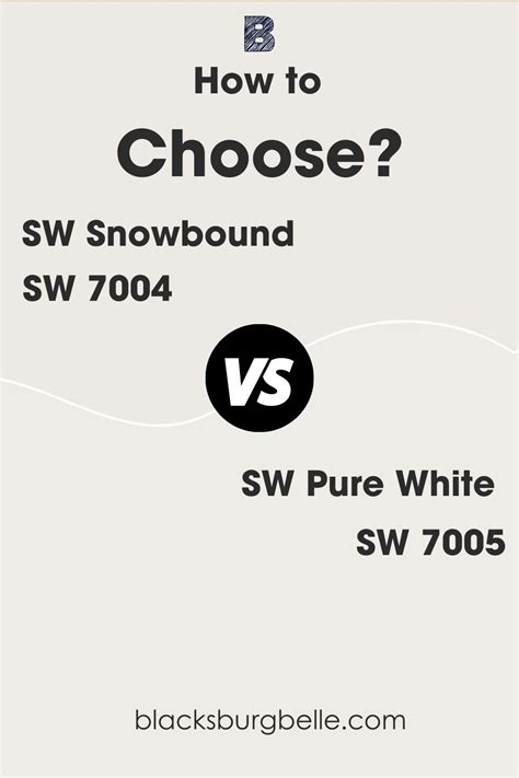 Sherwin Williams Snowbound Vs Pure White Which Is Better