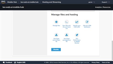 Re Sync Mobile Hub Deployed Site Files To The S3 Bucket · Issue 118