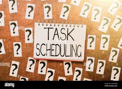 Writing Displaying Text Task Scheduling Business Showcase The