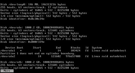 Centos Grub Loading Error Server Fault