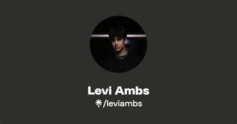 Levi Ambs Listen On Spotify Apple Music Linktree