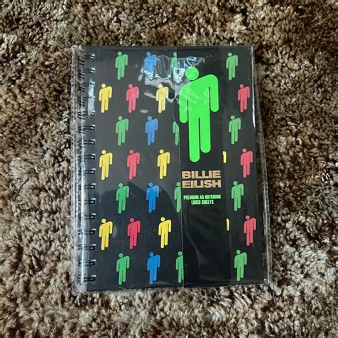 Billie Eilish Notebook Never Taken Out Of Plastic Depop