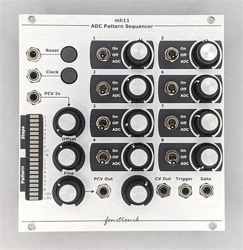 Fonitronik Mh11 Adc Pattern Sequencer Reverb