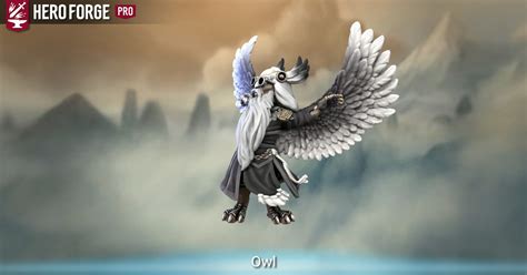 Owl Made With Hero Forge
