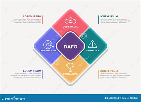 Dafo Infographic Design Template Vector Illustration Stock Vector Illustration Of Flow Data