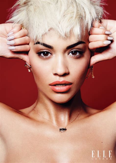 Rita Ora Elle Canada February 2016 Photoshoot