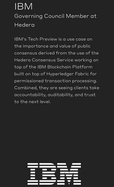 New Ibm Use Case That Will Be Demonstrated At Davos R Hedera