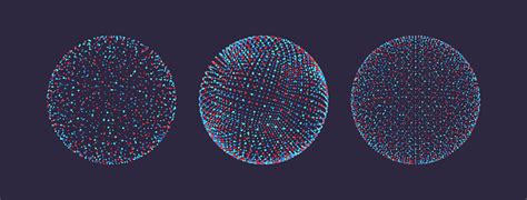점으로 구성 된 구입니다 3d 미래 지향적 인 기술 스타일 벡터 일러스트입니다 구에 대한 스톡 벡터 아트 및 기타 이미지 구 점박이 연결 Istock