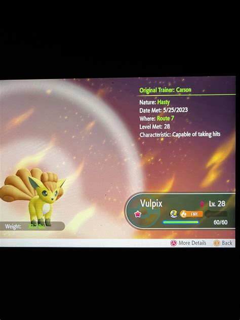 Finally Got Shiny Vulpix R Pokemonletsgo