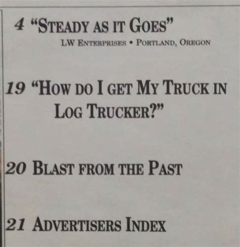 Log Trucker Logging Truck Loggers World Magazine Portland Drago Oregon June 2015 Log Trucker Logging Truck Loggers World Magazine Portland Drago Oregon June 2015