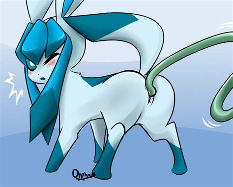 Rule 34 Blush Color Female Feral Fur Glaceon Nude Pokemon Raised Tail