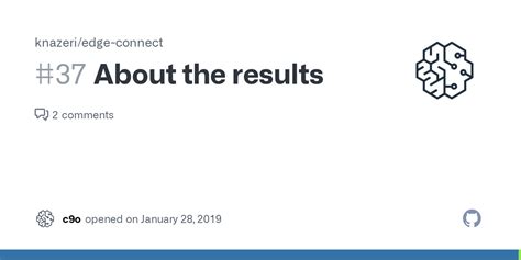About The Results Issue Knazeri Edge Connect GitHub