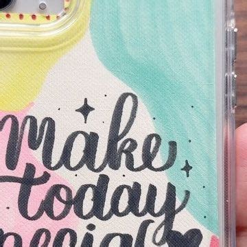 Nhuan Dao Calligraphy Lettering On Instagram Phone Case Decoration Material Artline