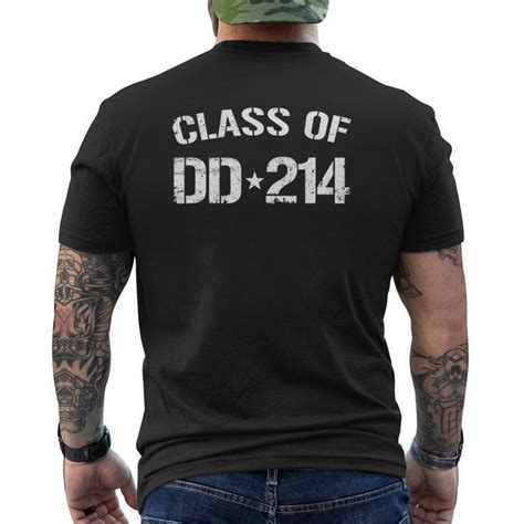 Class Of Dd 214 Military Veteran Form Dd214 Retired Military Mens Back