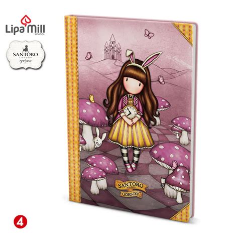 ТЕТРАТКА САНТОРО ГОРЏУС А4 тврди корици Графотекс