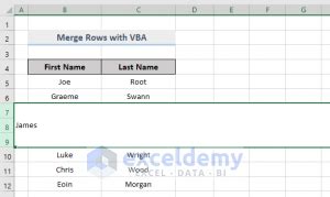 Vba To Merge Cells In Excel Methods Exceldemy