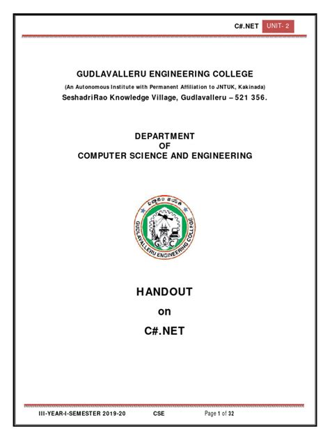 Unit Ii C Lm Pdf C Sharp Programming Language Mathematical Logic