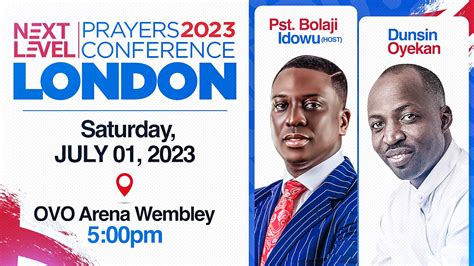 Next Level Prayers London Conference 2023 Ovo Arena Wembley