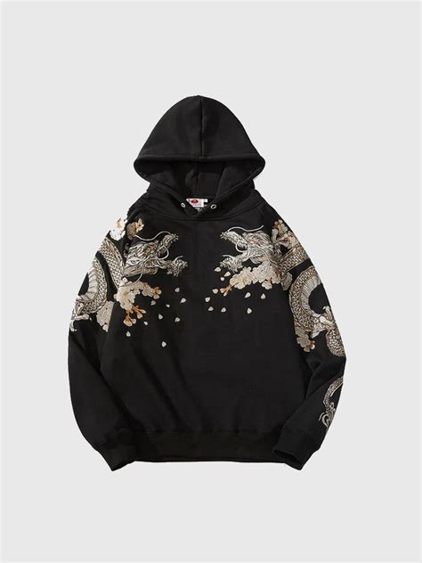 Sweat Japonais Traditionnel Brodé Japan Vibes