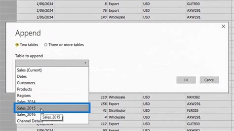 How To Append Power Queries Table In Power Bi Enterprise Dna