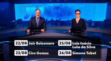 Que Horas Começa O Jornal Nacional Hoje Com Bolsonaro Dci