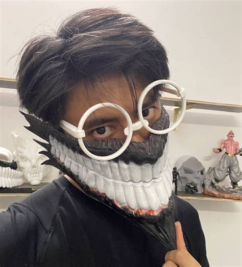 Dandadan Okarun Eye Glasses Free Stl By 3dprintart Makerworld