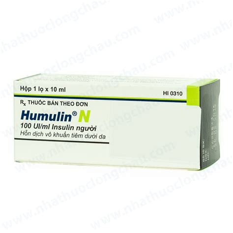 Thuốc Humulin N 10ml Trị đái Tháo đường