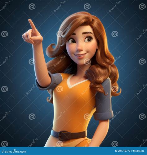 Disney 3d Character Model For Krystal Pixie In Tadao Ando Style Royalty