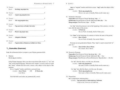 tagalog for beginners an introduction to filipino the national