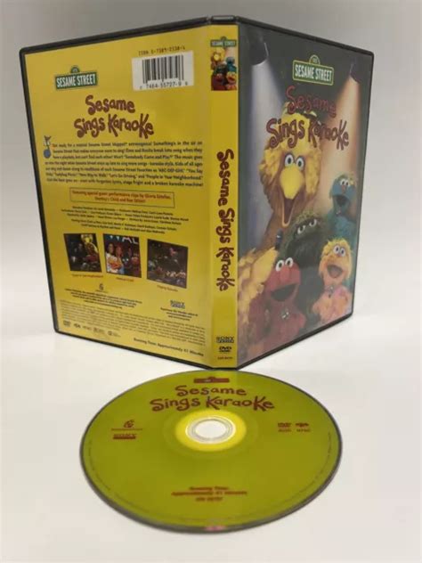 Sesame Street Sesame Sings Karaoke Dvd Free Shipping 1099 Picclick Ca