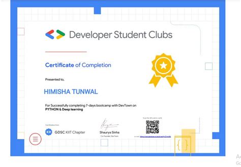 Himisha Tunwal On Linkedin Connections Devtown Mlsa Gdsc Python