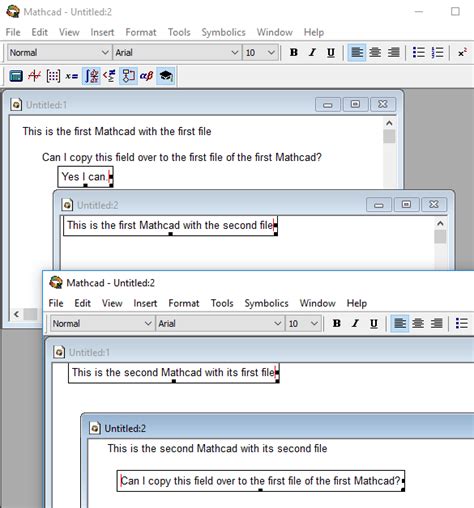 Open Different Windows Mathcad 15 Ptc Community
