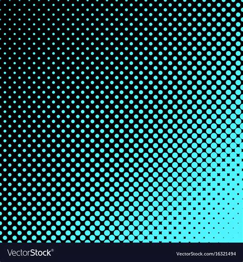 Geometric Halftone Dot Pattern Background Vector Image