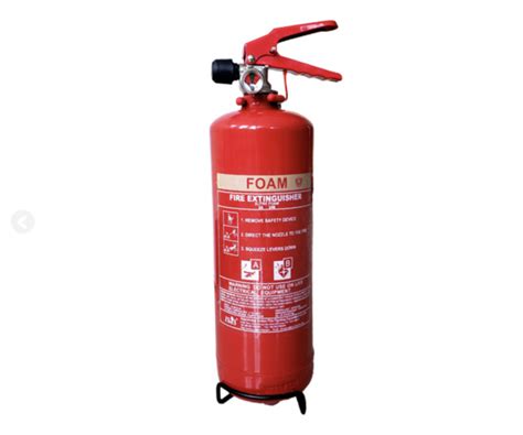 Bsi And En3 And Ce D110mm400mm Standard Foam 2l Fire Extinguisher