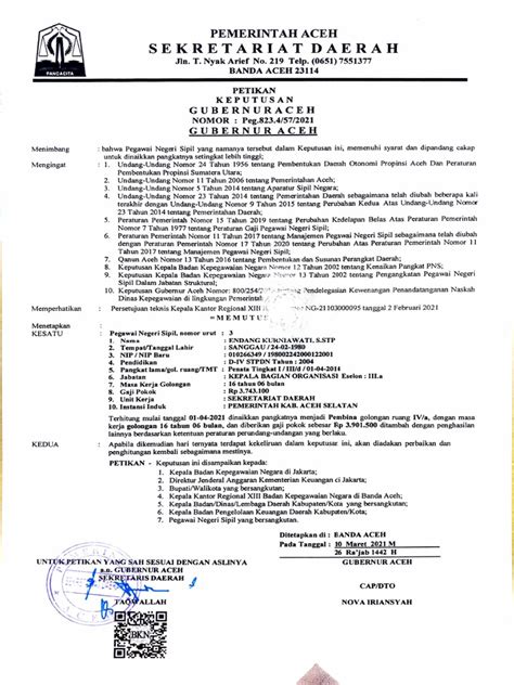 Sk Golongan Pangkat Terakhir Pdf