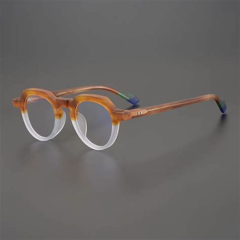 Mateo Round Retro Acetate Glasses Frames Nektom Watches