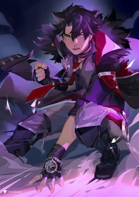 Wriothesley Genshin Impact Drawn By Rachel Huey Danbooru