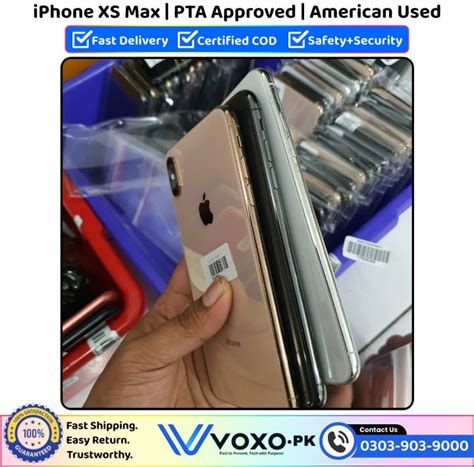 Iphone Xs Max Pta Approved Gb Water Pack Sealed