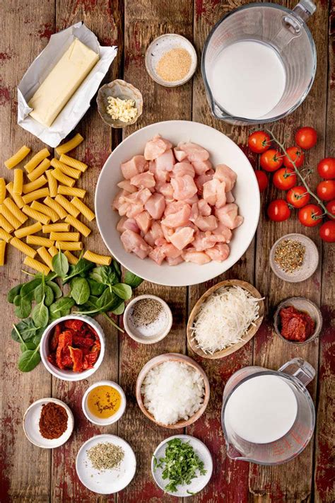Creamy Tuscan Chicken Pasta Chefjar